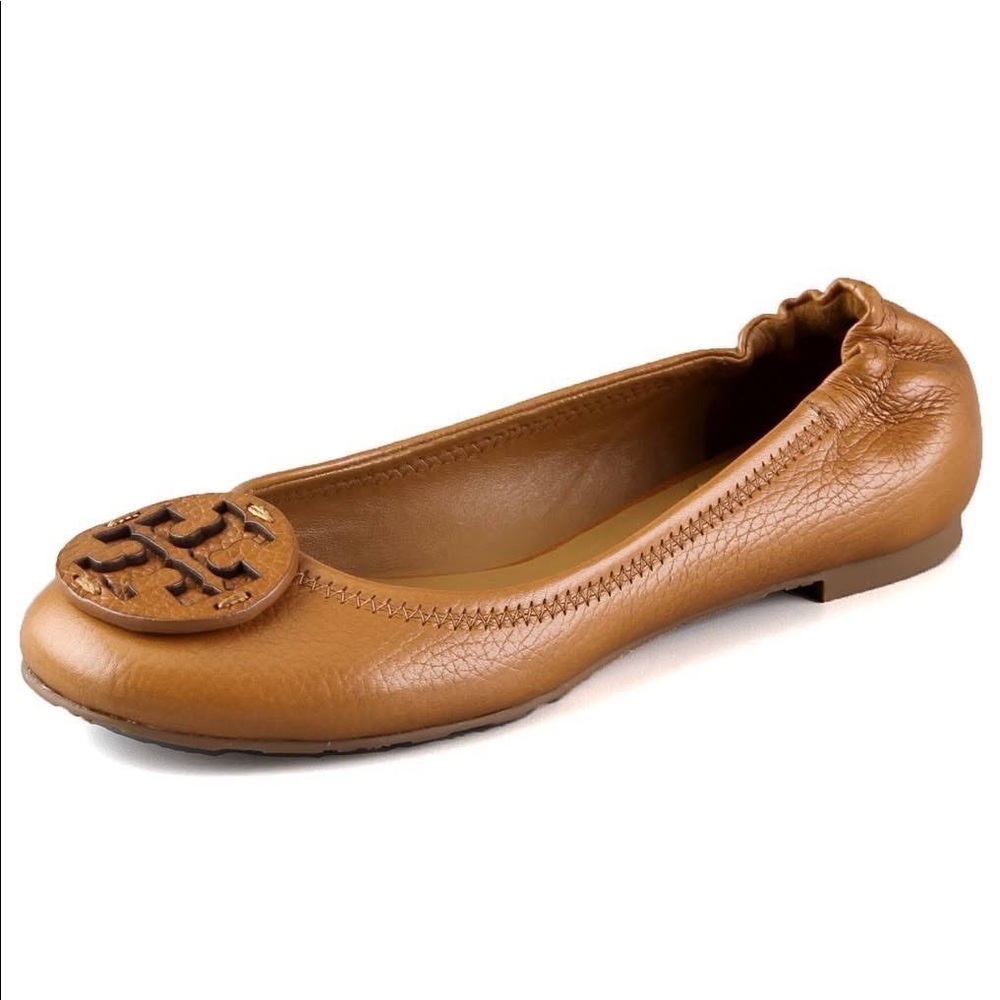 Tory Burch Reva Tan Ballet Flat - Gem